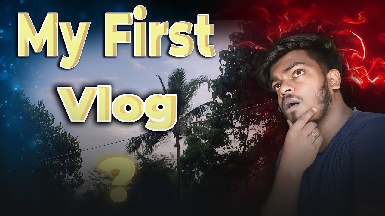 “My First Vlog | Starting My YouTube Journey – Don’t Miss This!” - YouTube