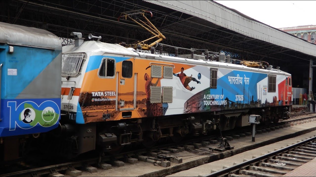 First Run of Steel Express with TATA STEEL Branding || Onboard Journey ...