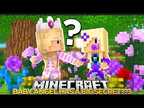 BABY ANGEL IS KEEPING A BIG SECRET FROM ME???- Baby Leah Minecraft ...