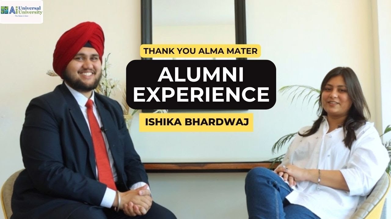 Thank You, Alma Mater! Alumni Experience at Universal Ai University ...