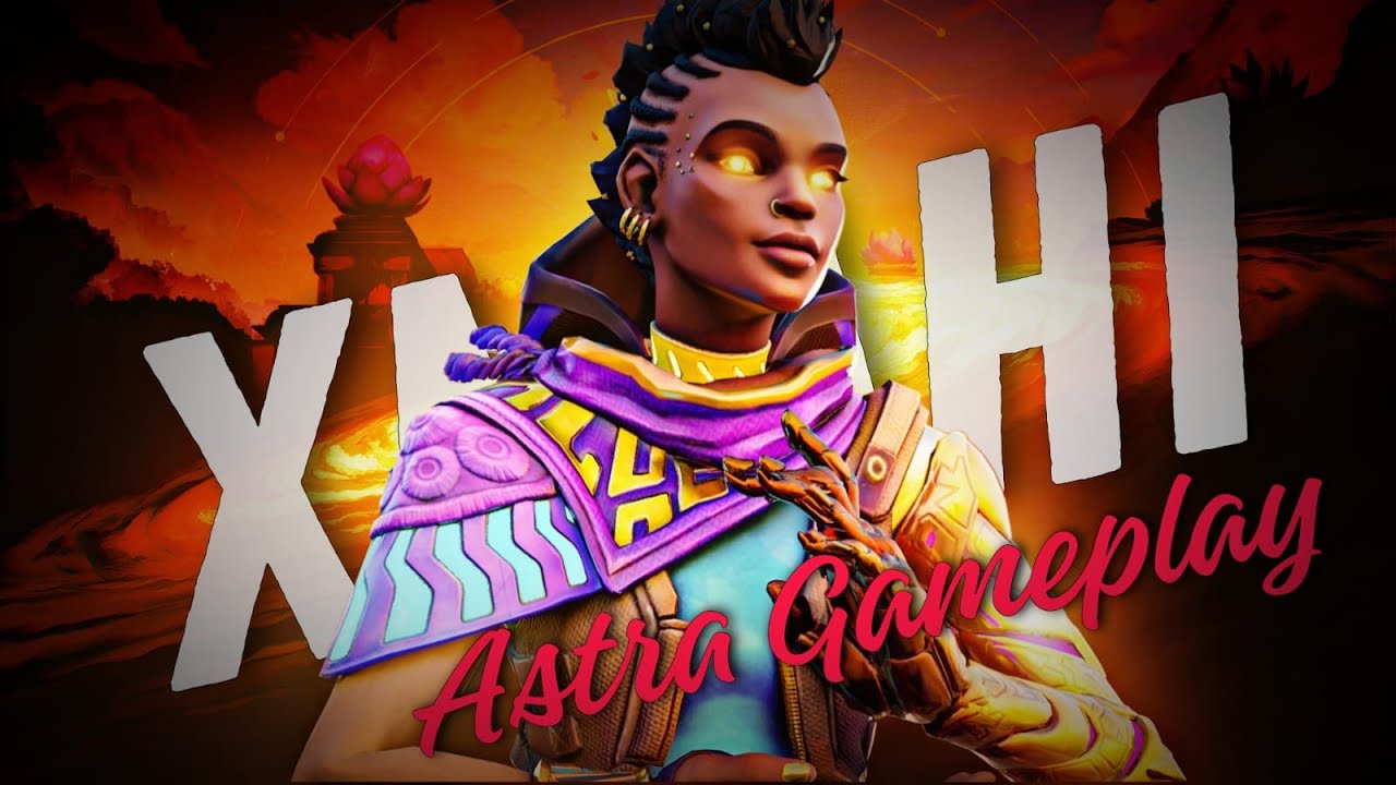 Playing Astra with No ability - Valorant Girl gamer - YouTube