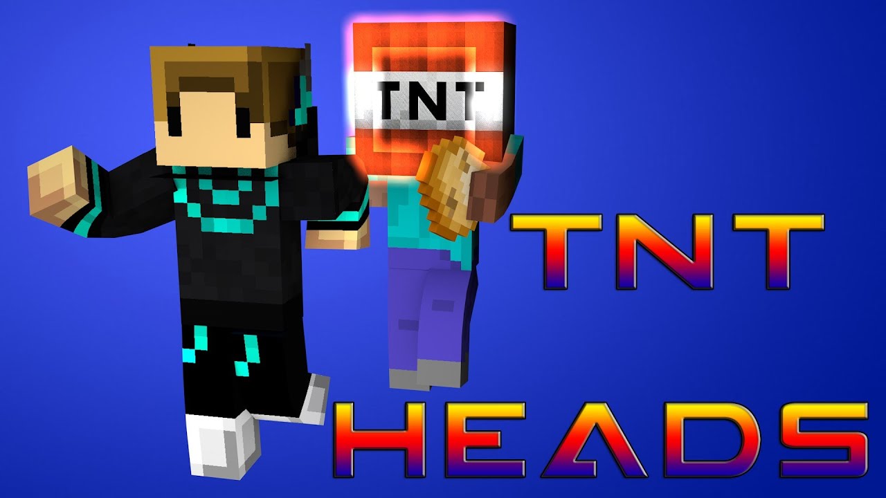 TNT HEADS! (Minecraft Minigame: Hot Potato) - YouTube
