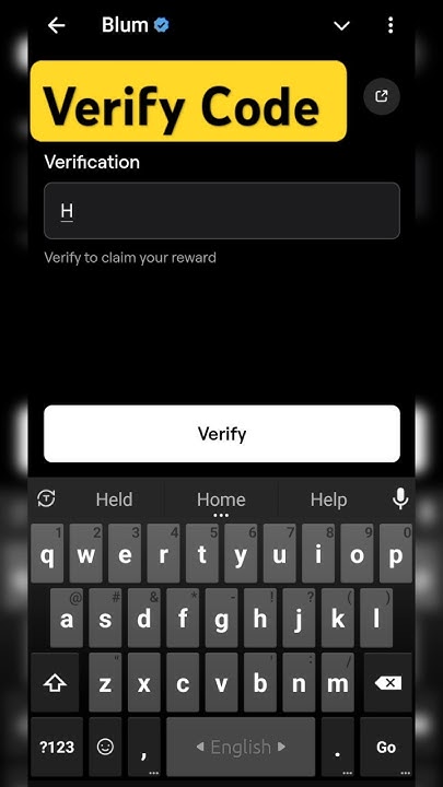 Navigating Crypto blum code |Secure your Crypto blum code | blum new video code | blum verify ...