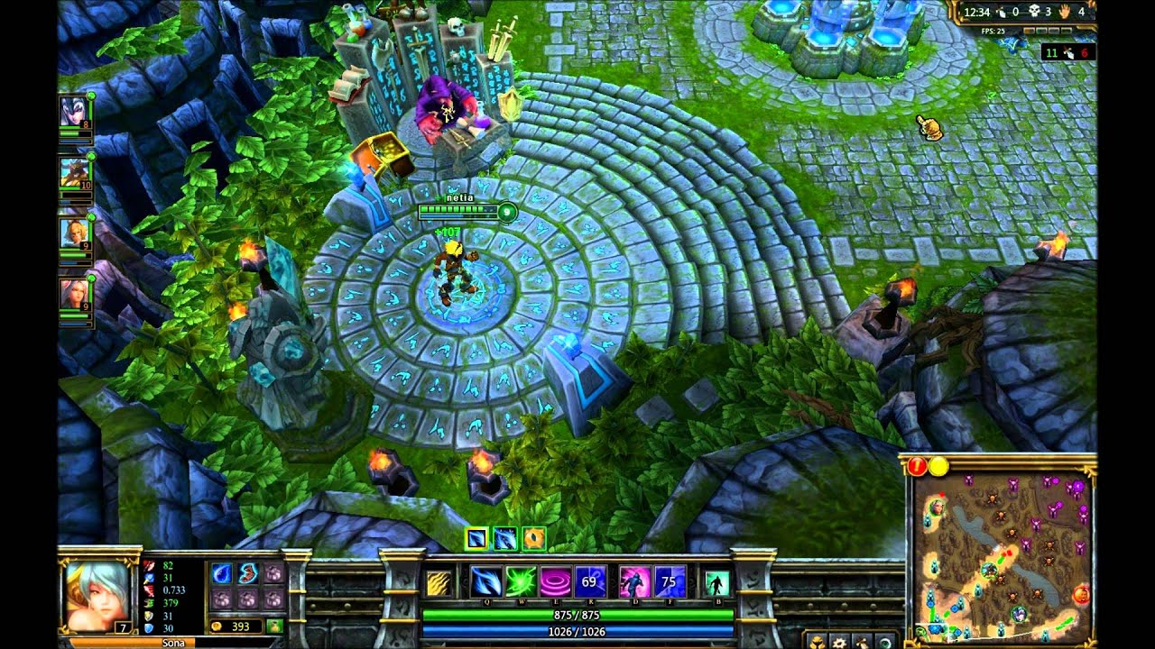 MattTV: League of Legends Gameplay - Sona gameplay - YouTube