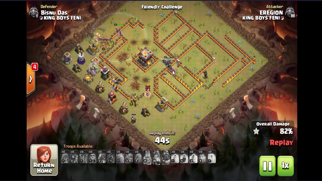 Clash of clans Hog Rider strategy for th 11 - YouTube