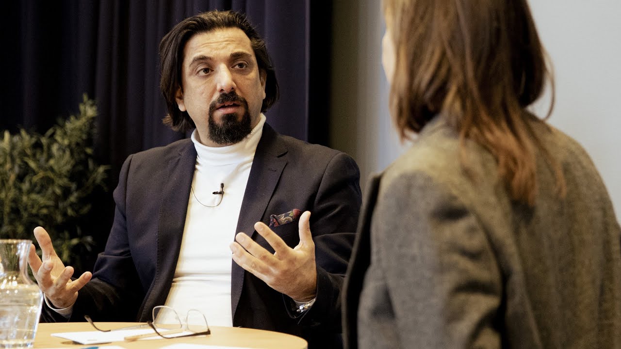 Samtal med Amir Rostami, finalist till SNS-priset 2023 - YouTube