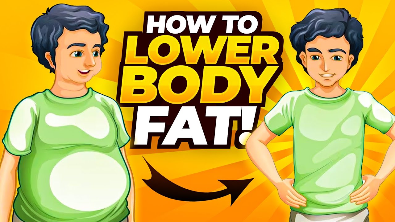 How to lower your Body Fat - YouTube