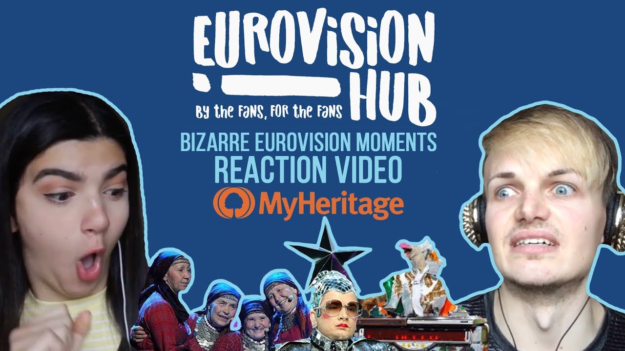 Bizarre Eurovision Moments | Reaction Video with MyHeritage - YouTube