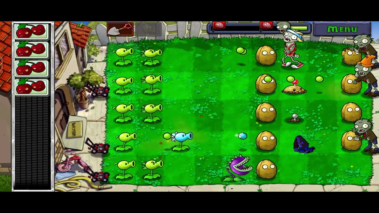 The D-Day WW2! Plants Vs Zombies 1 Day Levels Completed 10 - YouTube