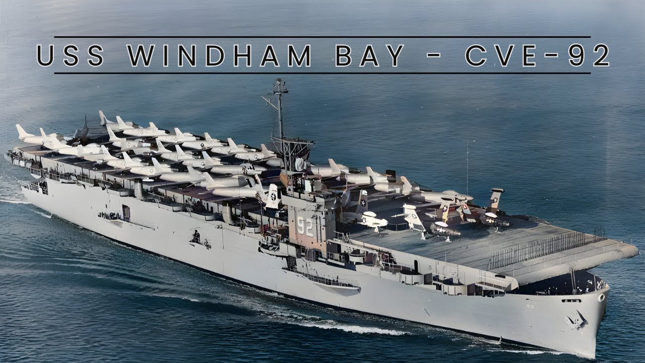 USS Windham Bay - CVE-92 (Escort Carrier) - YouTube