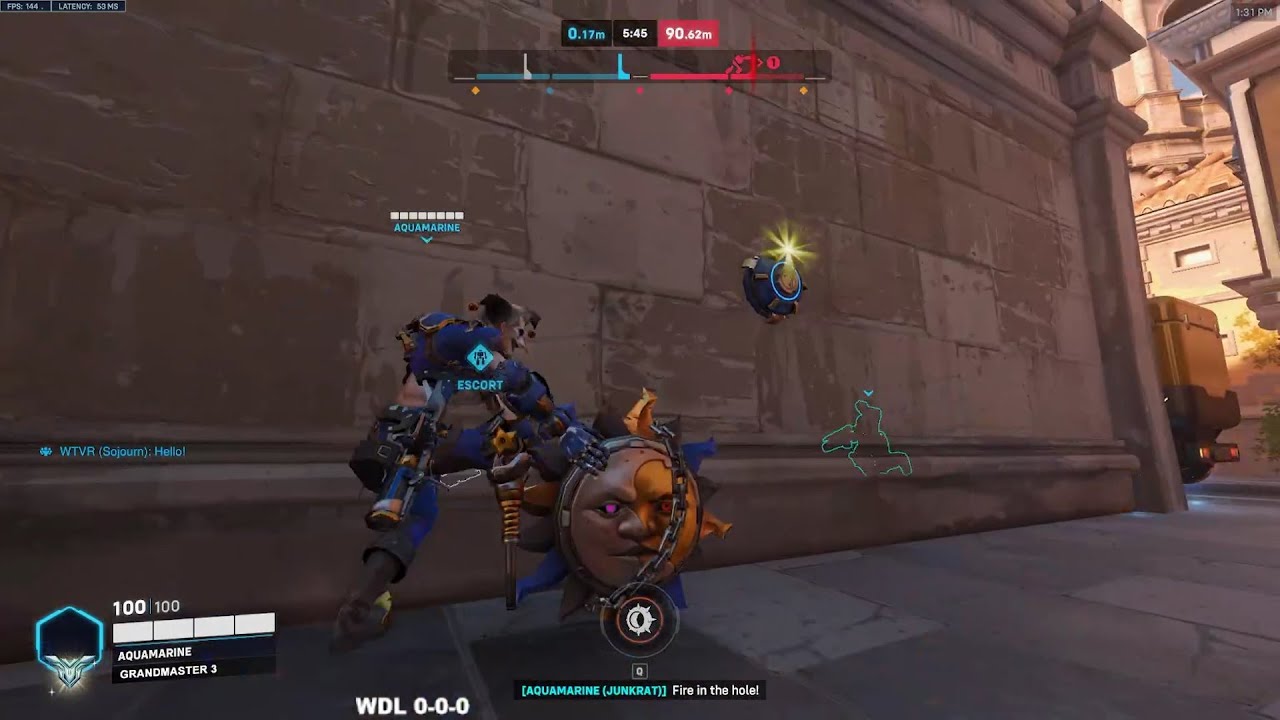 The Best Of Junkrat In Ow 2 Aquamarine Junkrat Overwatch 2 Gameplay