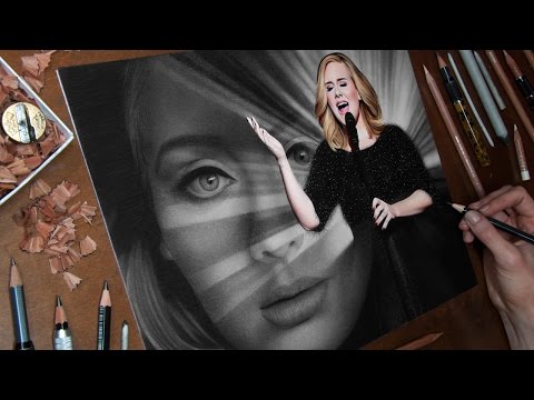 Drawing Adele | Safe Videos for Kids