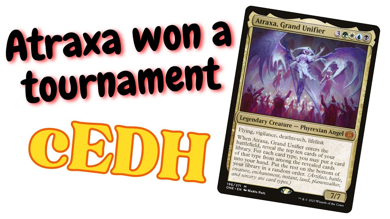 Atraxa grand unifier just won a cEDH tournament - YouTube