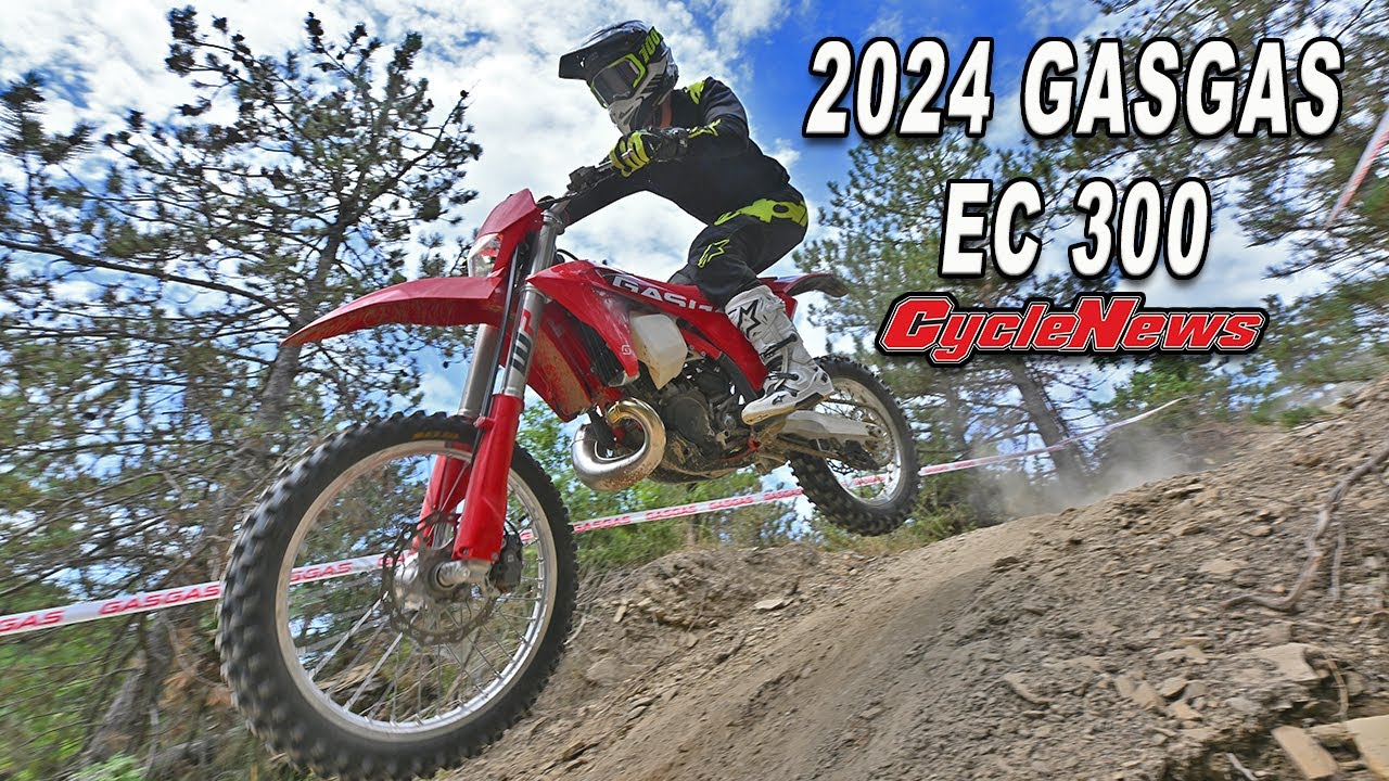 2024 GasGas EC 300 First Ride - Cycle News - YouTube