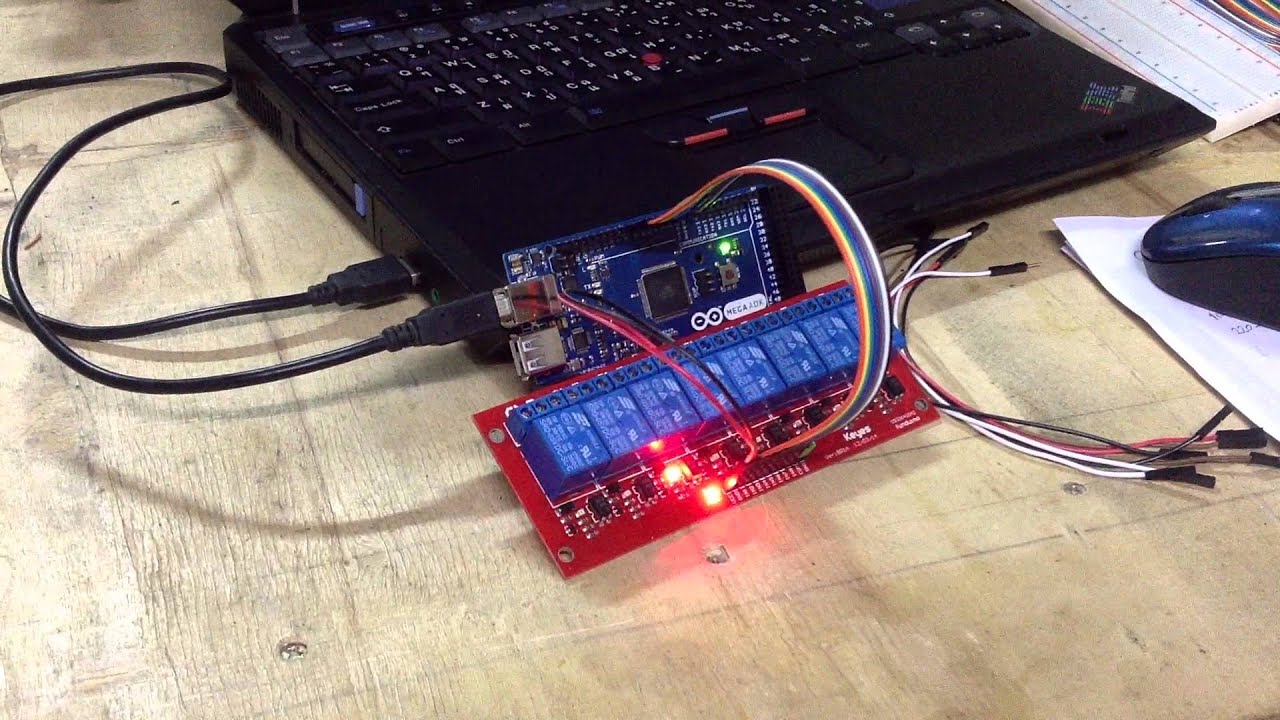 MIDI To Relay Project - YouTube