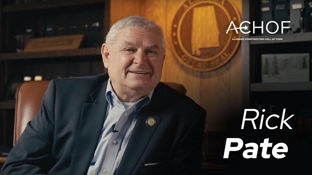 Alabama AGC Hall of Fame: Rick Pate - YouTube
