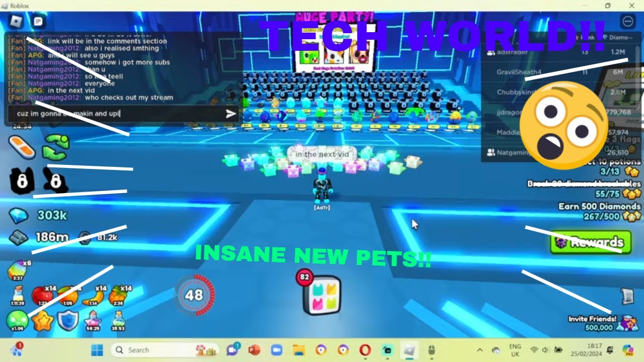GRINDING NEW TECH WORLD IN PET SIMULATOR 99!! (No Commentary) | Roblox ...