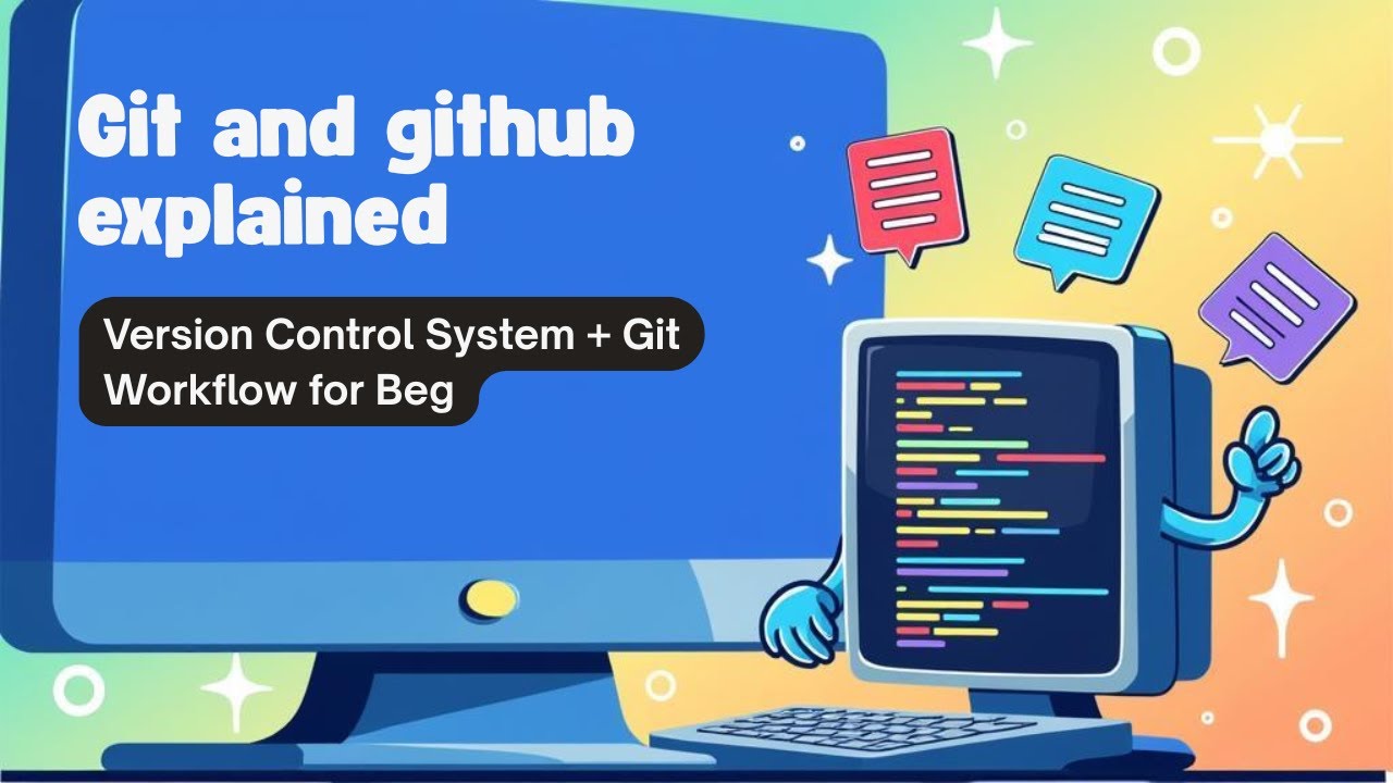 Git & GitHub Basics Explained | Ep 1 - Version Control System + Git Workflow for Beginners - YouTube