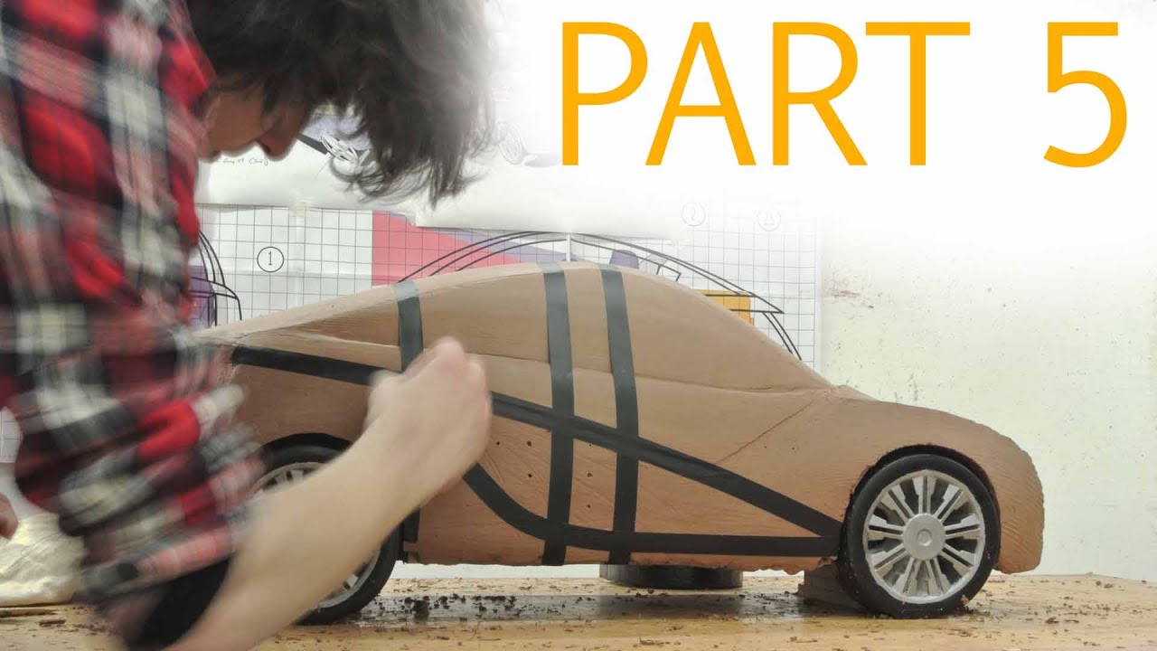 1:4 Scale Clay Model Time-lapse, Part 5 - YouTube