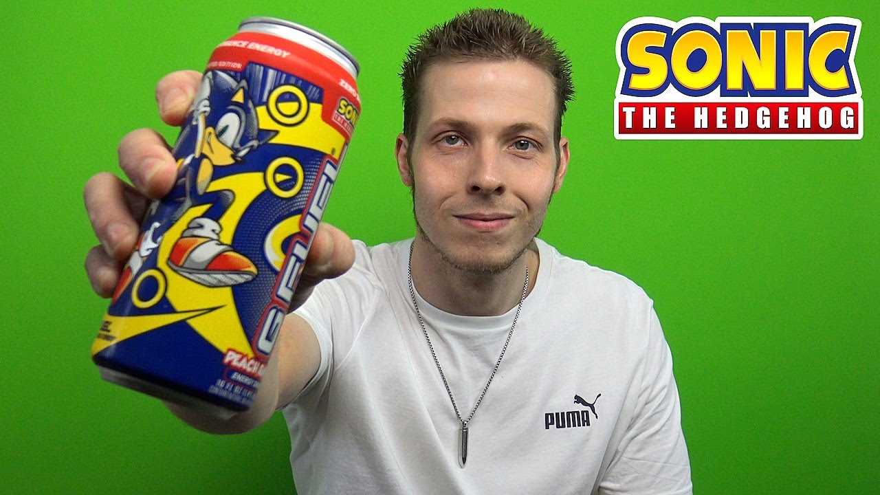 [GFuel] Sonic the Hedgehog Peach Rings Energy Drink Taste Test (4K ...