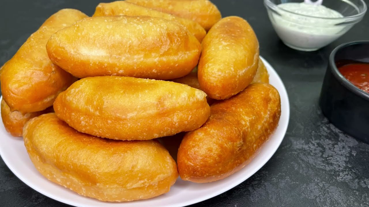 Çörek xemirindən Pirojki hazırladım, lezzetine heyran qaldım👍 Kartoflu ...