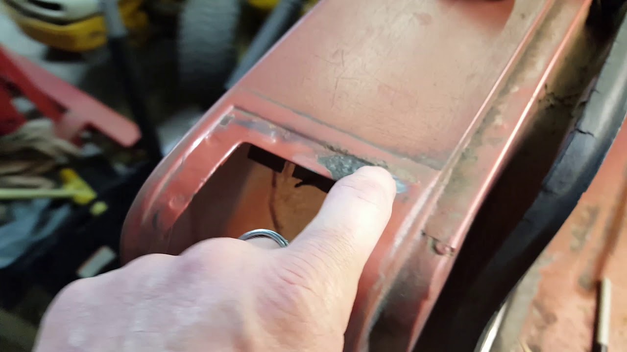 Repairing trunk rust on a budget-part 2 of 2 - YouTube