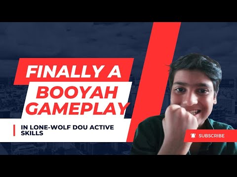 booyah in lone-wolf dou active skills 🥰🥰🥰🥰 - YouTube