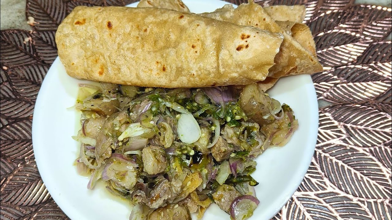 Wahan MOSDENG with roti| Northeast Tripura| @Tripurifoodie - YouTube