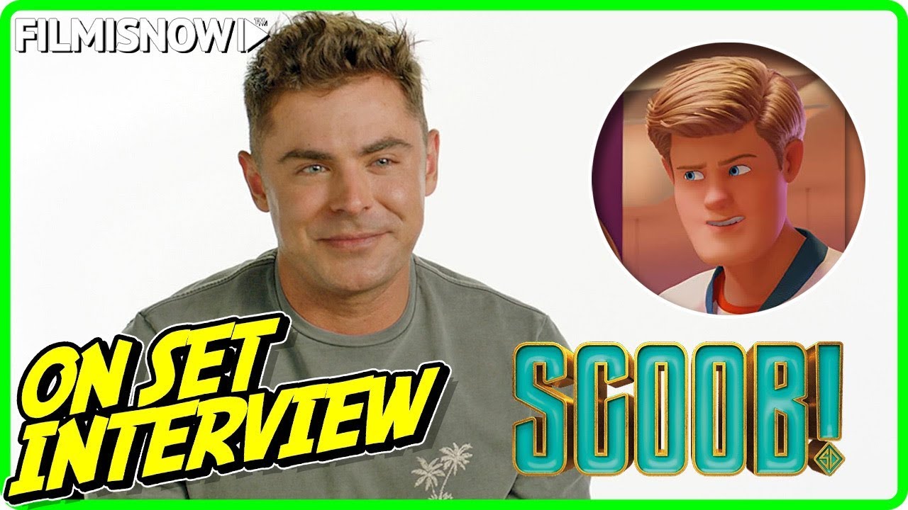SCOOB! | Zac Efron "Fred Jones" On-studio Interview - YouTube
