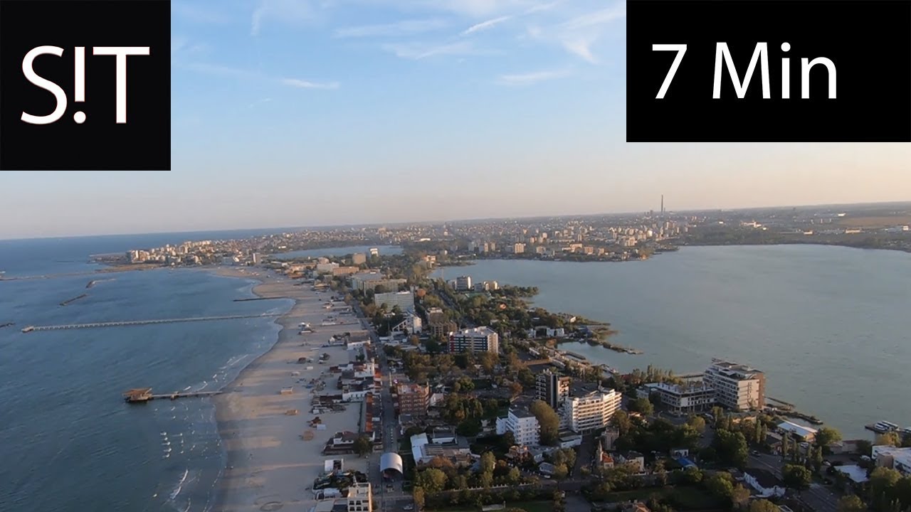 Cu Drona In Mamaia Constanta - YouTube