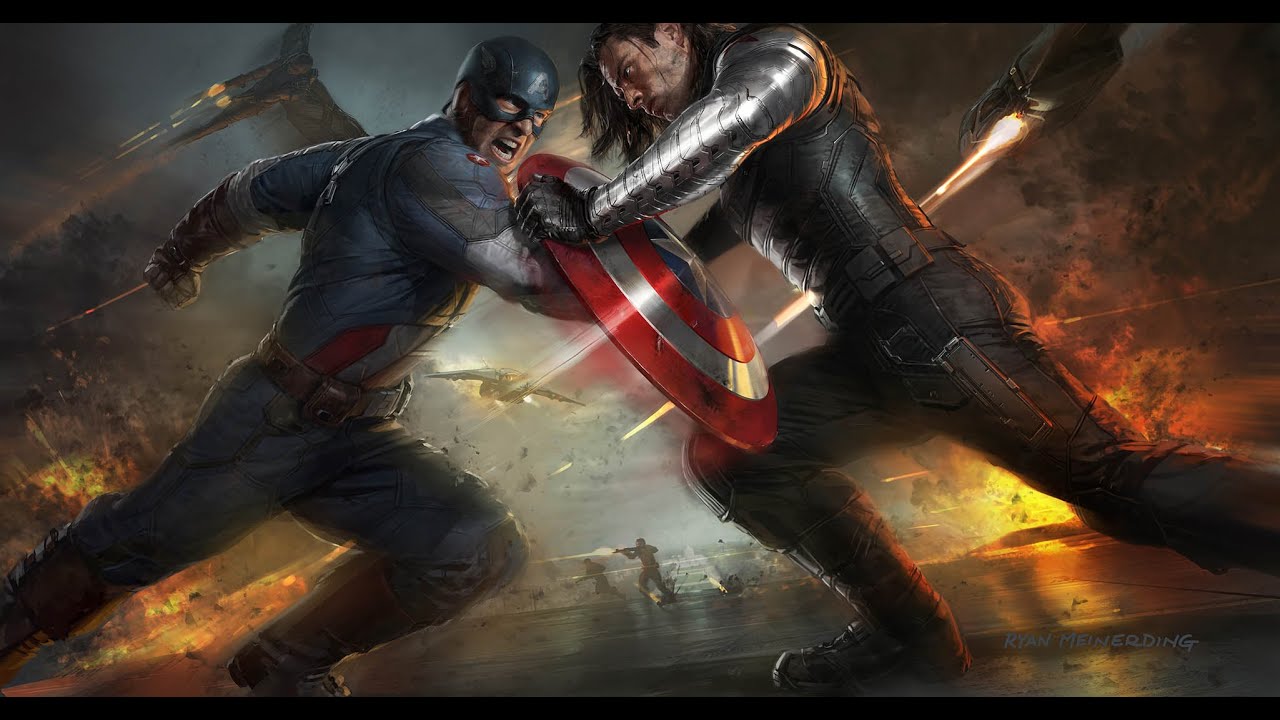 Highway Fight Scene | Captain America: The Winter Soldier (2014 ...