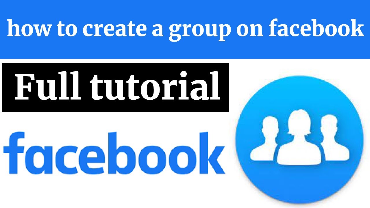 how to create a group on facebook || how to make facebook group || fb ...