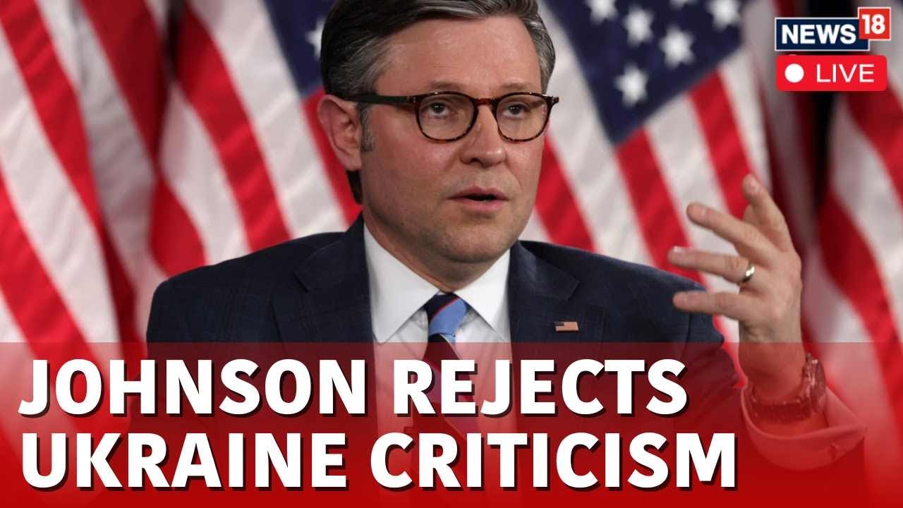 Mike Johnson | USA LIVE | Ukraine Russia Conflict | Mike Johnson On ...