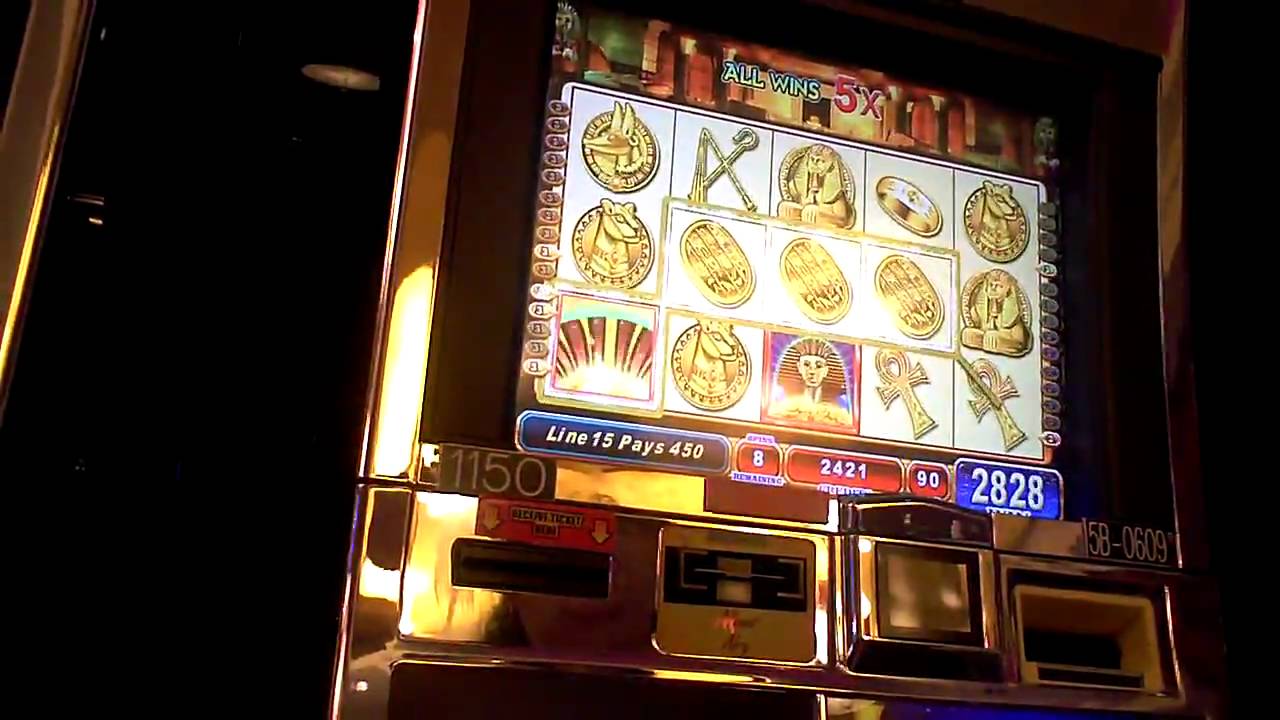Egypt Penny Slot Machine Bonus Win - YouTube