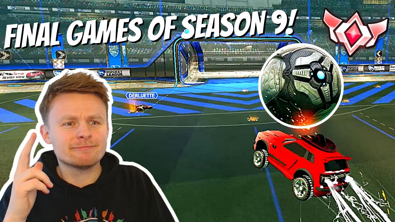 FINISHING OFF SEASON 9 WITH A BANG! - Rocket League Doubles Road to SSL ...