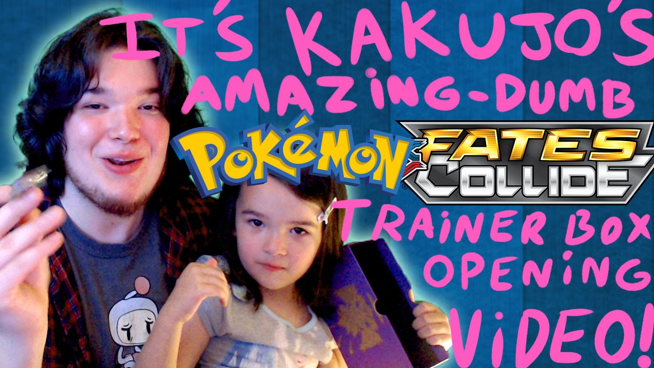 Kakujo's Amazing Dumb Pokemon Fates Collide Trainer Box Opening.mp4 ...