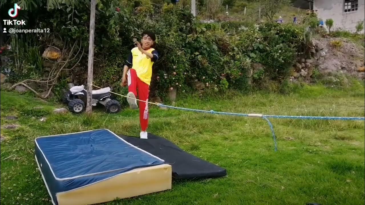 salto de tijera, niños - YouTube