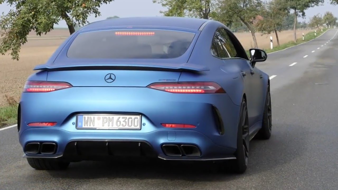 2020 Mercedes-AMG GT 63 S acceleration 0 to 312 Km/H - YouTube