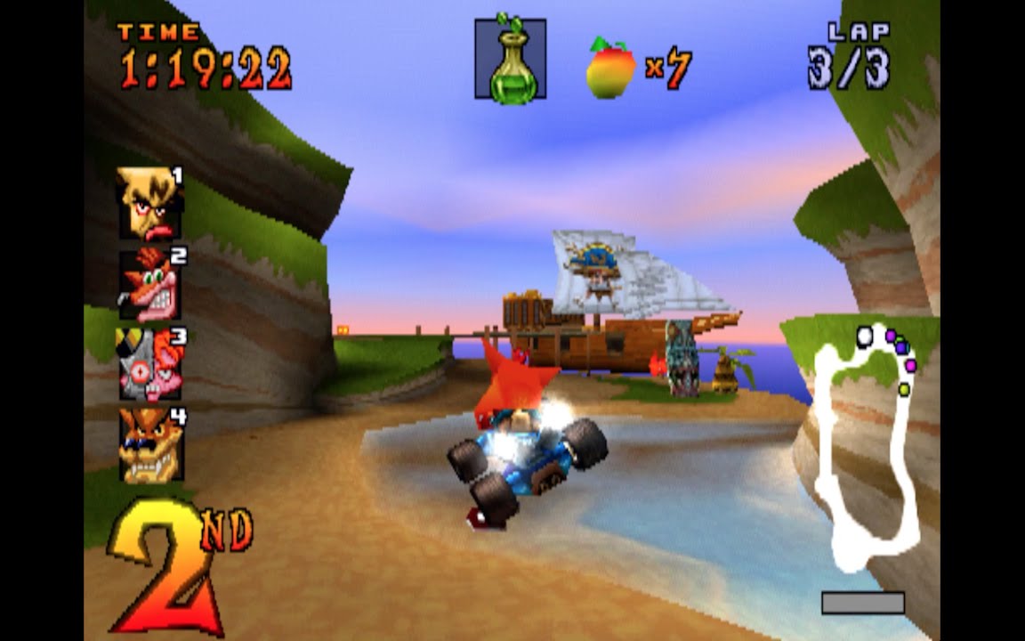 Crash Team Racing: Crash Cove [1080 HD] - YouTube