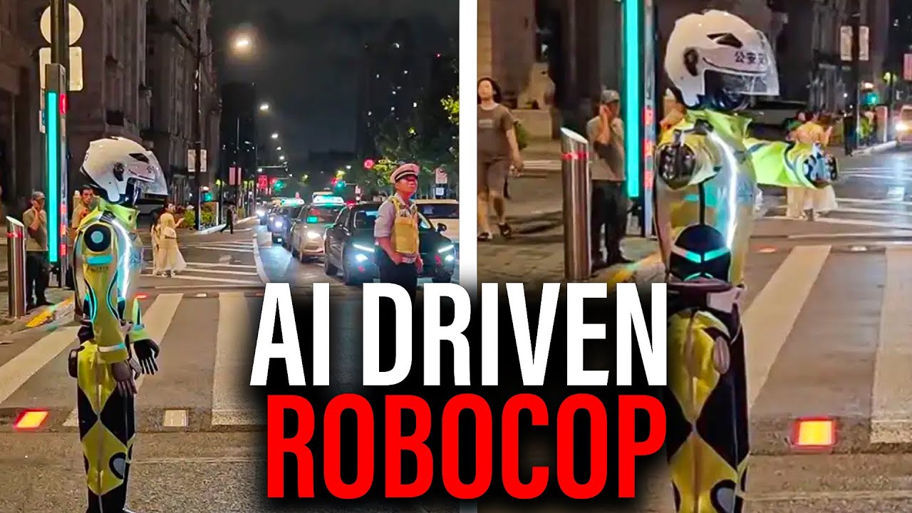 AI‑Driven RoboCop Managing Traffic in Shanghai - YouTube