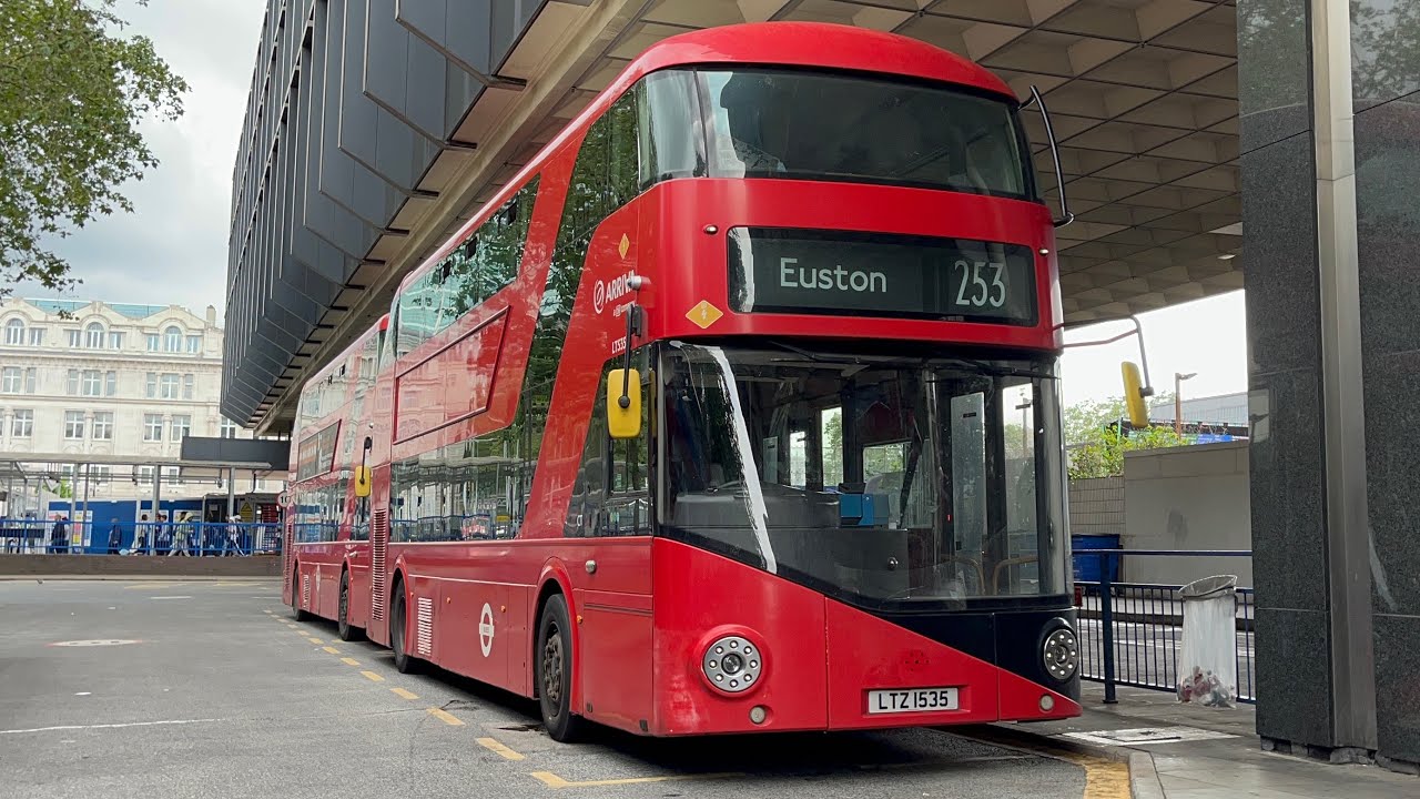 FRV. Arriva London Route 253. Euston Station - Hackney Central Stn. New ...