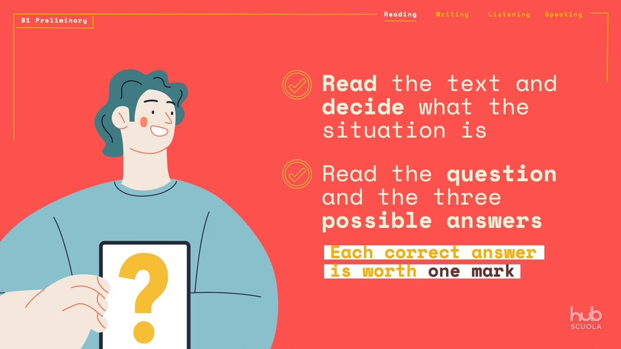 B1 Preliminary / Reading and use of English - Part 1 - YouTube