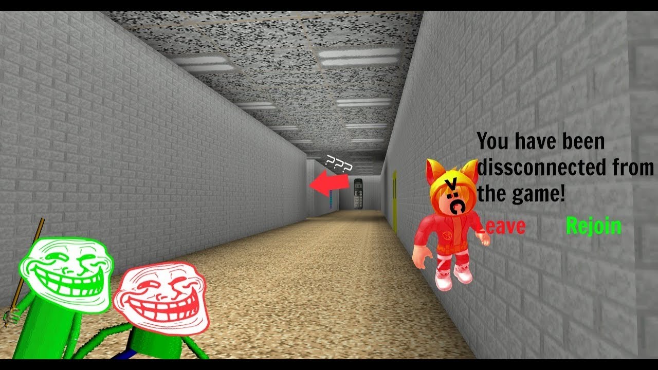Roblox baldi's basics MORE HALLWAYS! O_O - YouTube