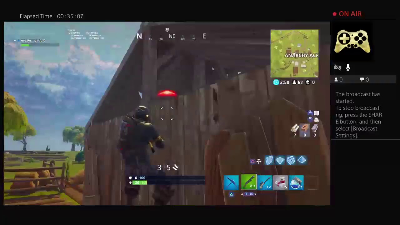 Fortnight: f o r t N U T stream3 - YouTube