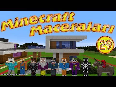 Minecraft Maceraları 29. Bölüm Örümcek Bebek Minecraft'ta Şarkı Söylüyor