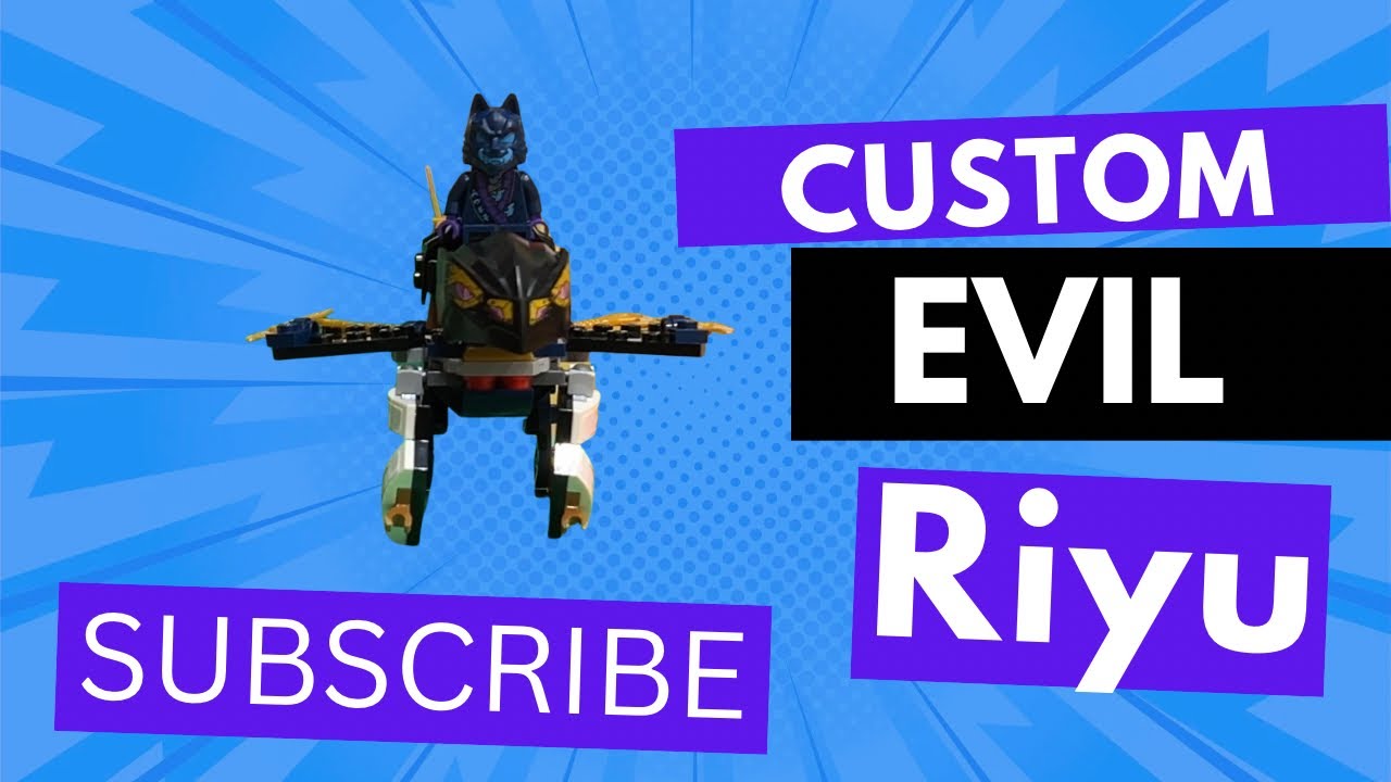Evil Riyu Custom Dragon from Lego Ninjago Dragons Rising! - YouTube