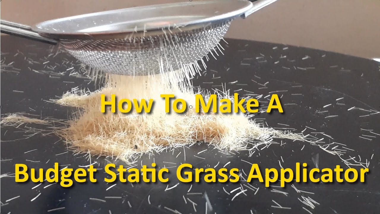 Budget Static Grass Applicator DIY How To Build - YouTube