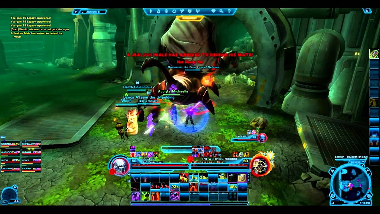 SWTOR Guide THE WRITHING TERROR - Terror From Beyond SM - YouTube