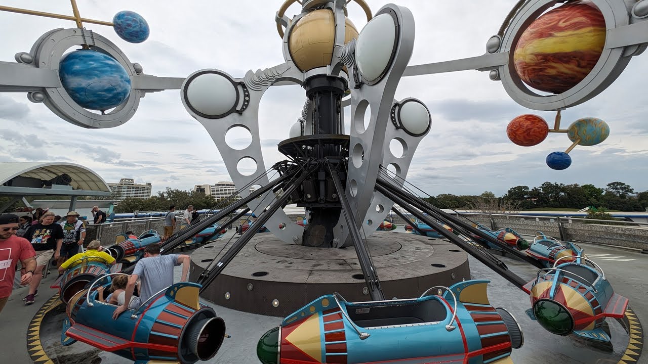 Astro Orbiter - Magic Kingdom, Walt Disney World - YouTube