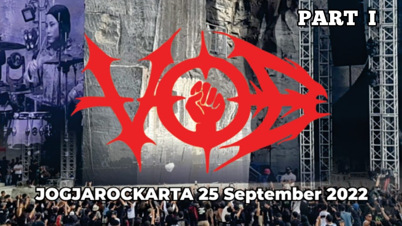 VOB LIVE JOGJAROCKARTA 2022 part 1 - YouTube